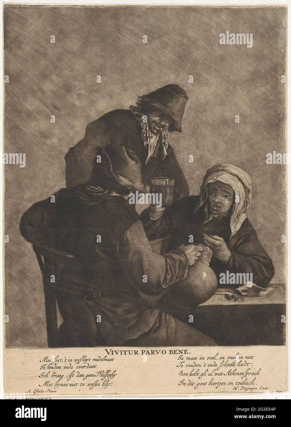 Vivitur parvo bene hi-res stock photography and images - Alamy