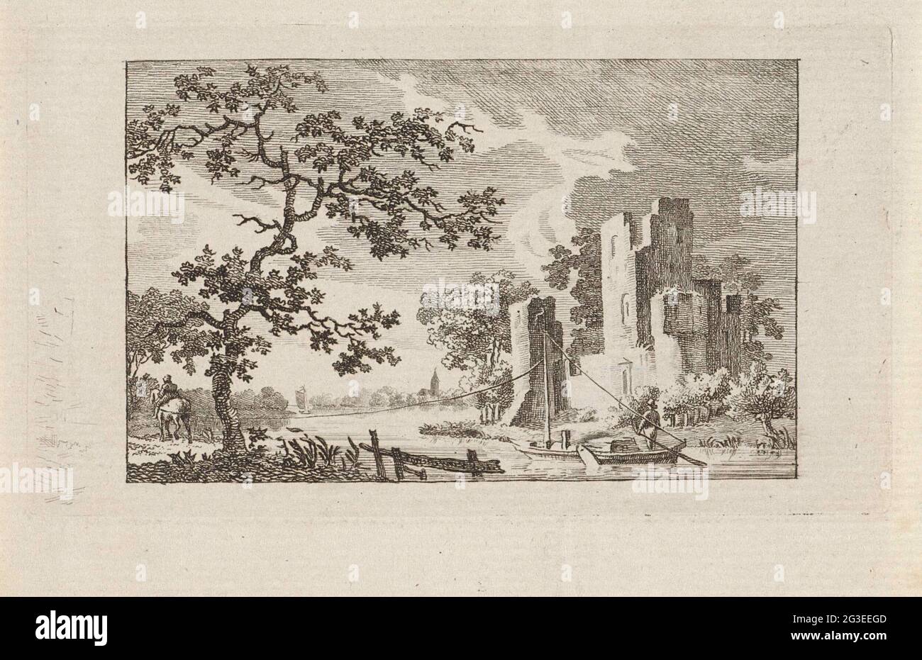 Ruin to a pullout Stock Photo - Alamy