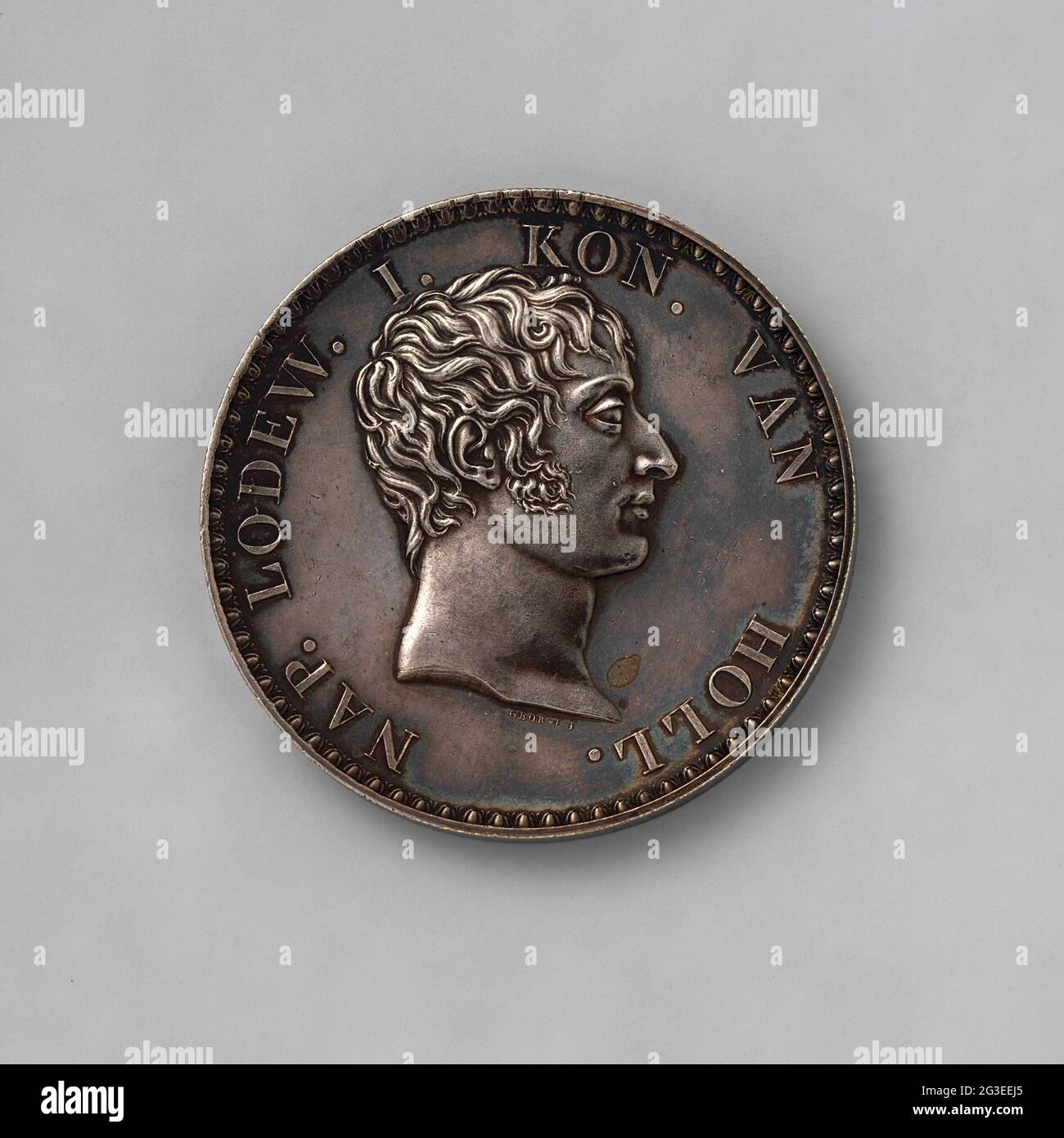 50 penny from the Kingdom of Holland, 1807; Kingdom of Holland, 50 ...