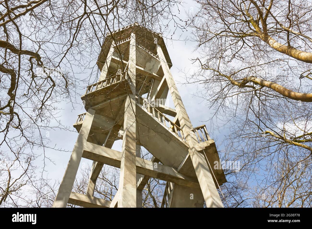 The Oranjewoud Belvedère is a watchtower in the Oranjewoud Park area ...