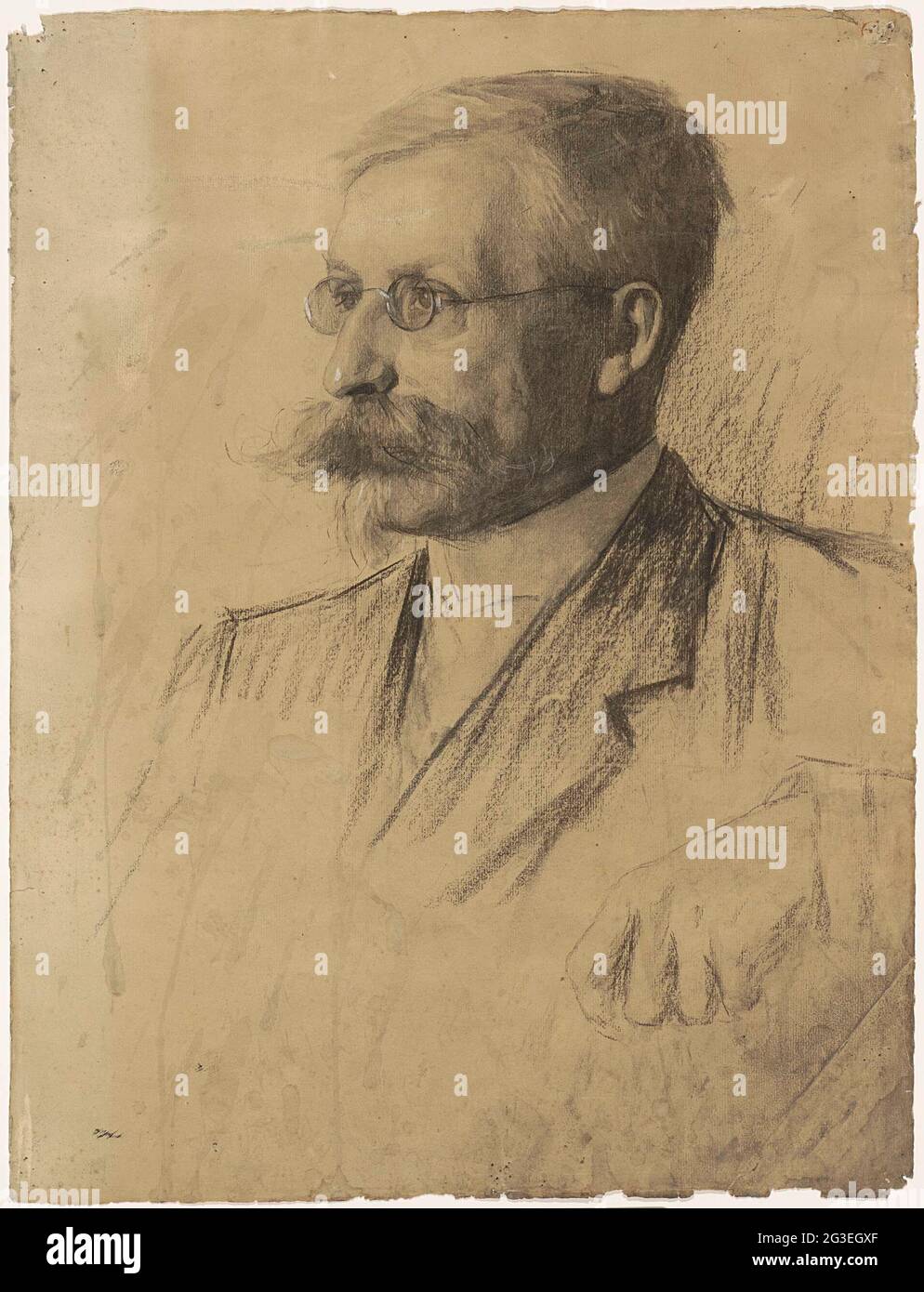 Portrait of Mr Van Duyl. Portrait of Mr Van Duyl, husband of the artist ...