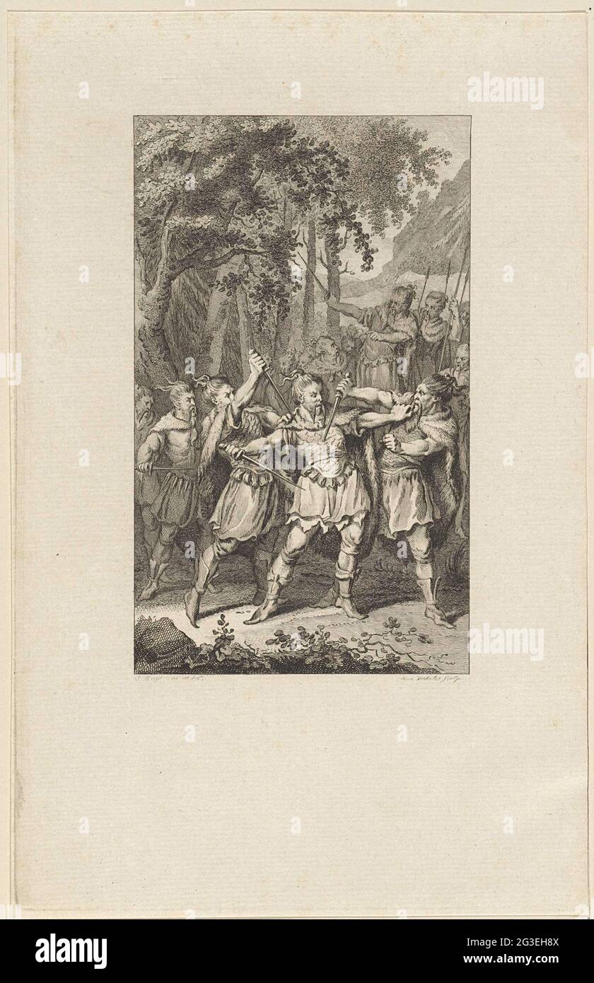 Murder of the Germanic Geldheer Arminius, 19. The Germanic United ...
