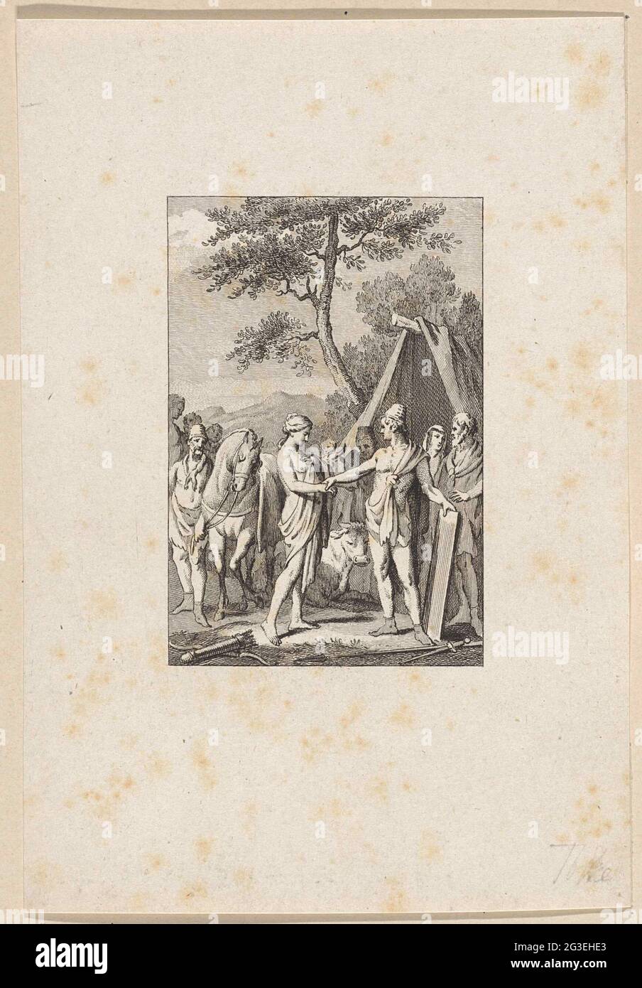 Wedding ceremony at the Batavieren Stock Photo - Alamy