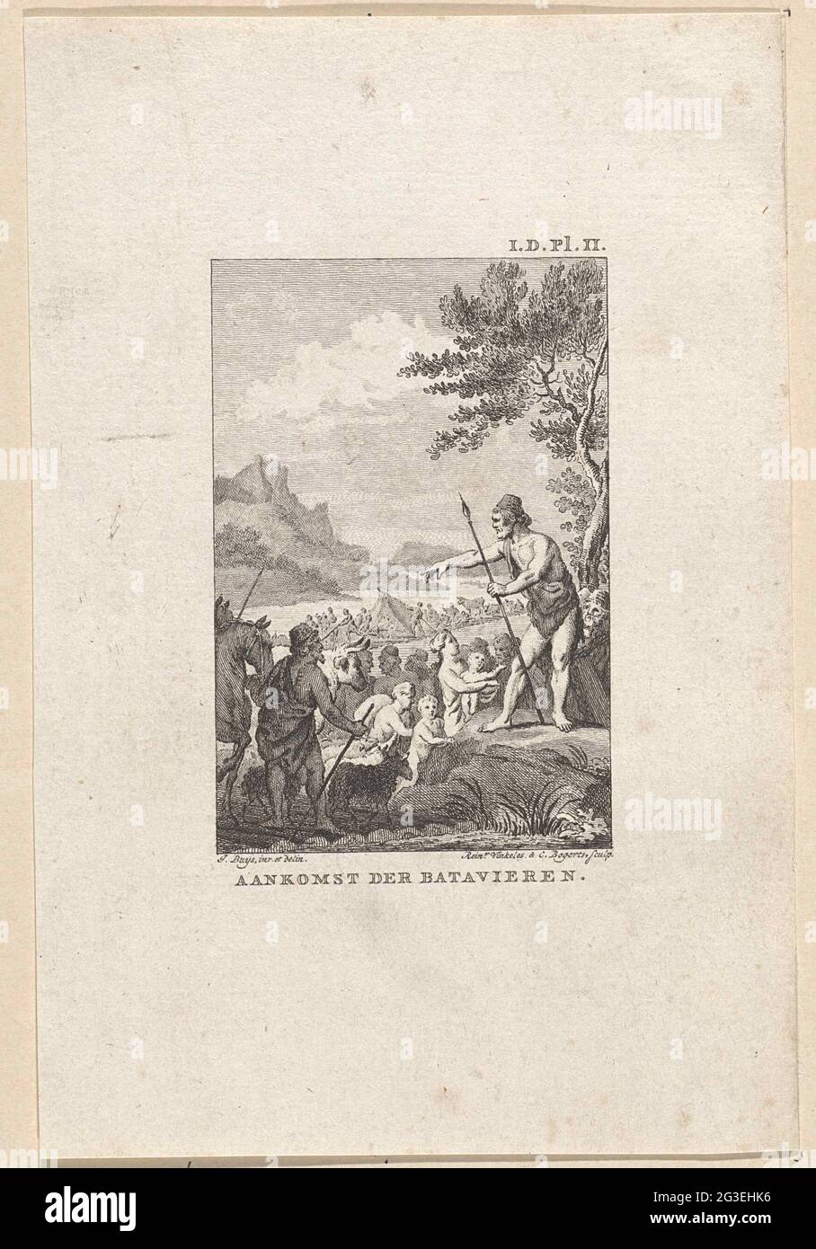 Arrival of the Batavieren Stock Photo - Alamy