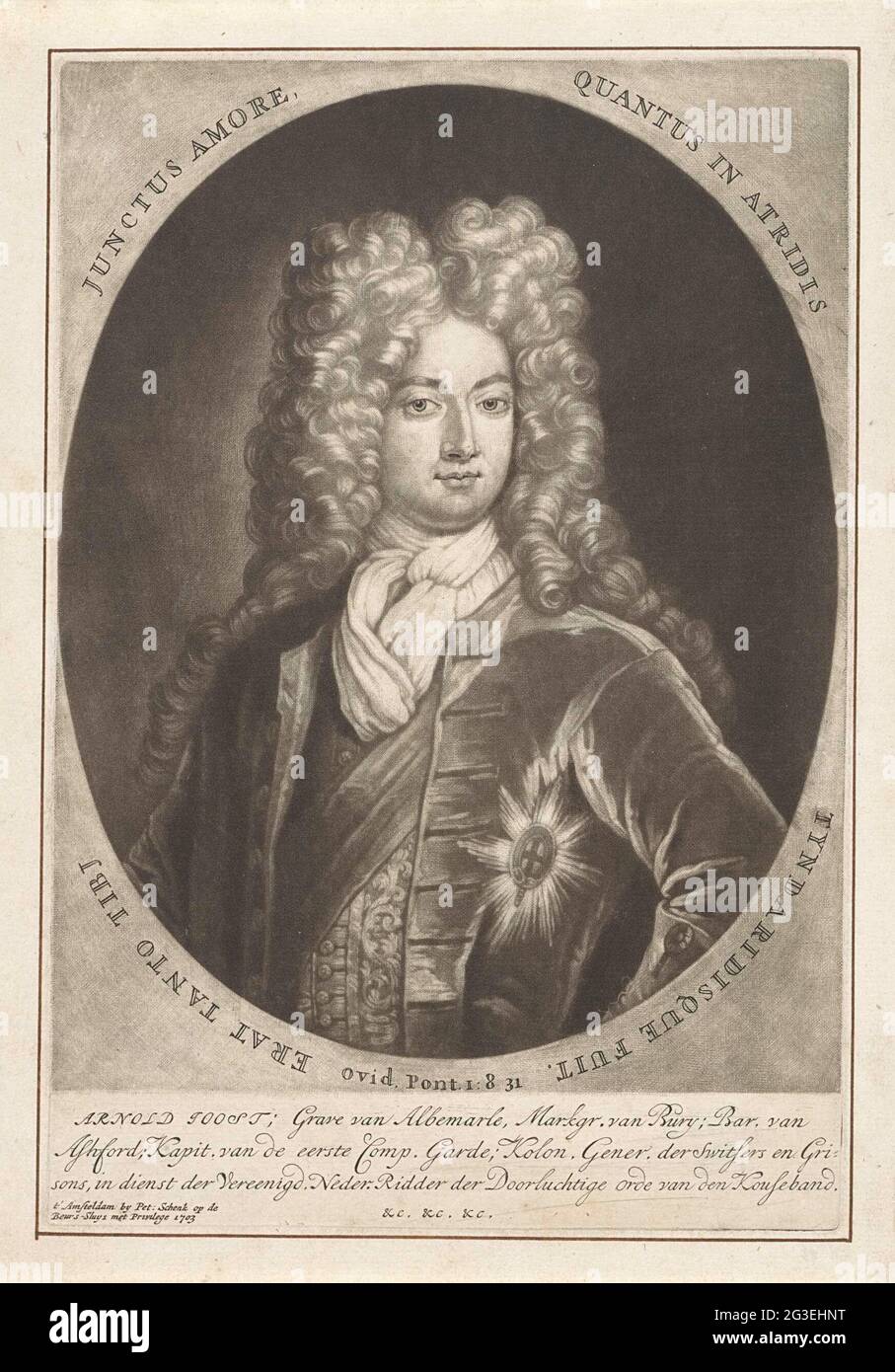 Portrait of Arnold Joost van Keppel. Arnold Joost van Keppel, the first ...