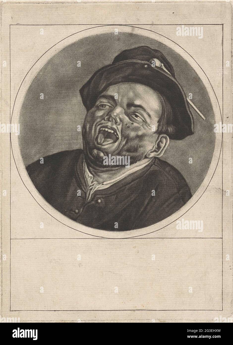 Singing man (hearing Stock Photo - Alamy