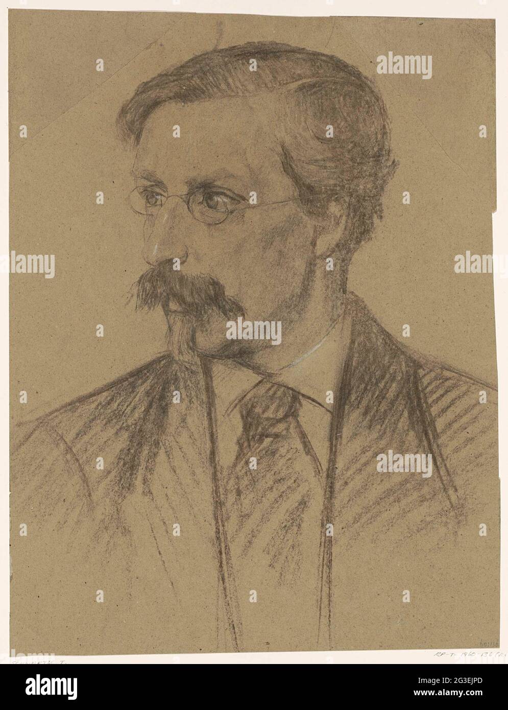 Portrait of Mr Van Duyl. Portrait of Mr Van Duyl, husband of the artist ...