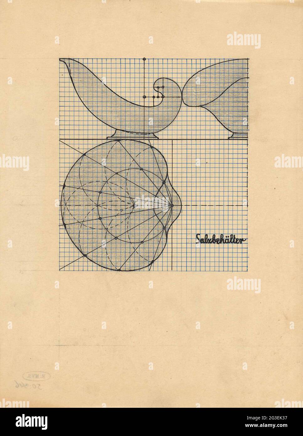 Design for a salt barrel Stock Photo - Alamy