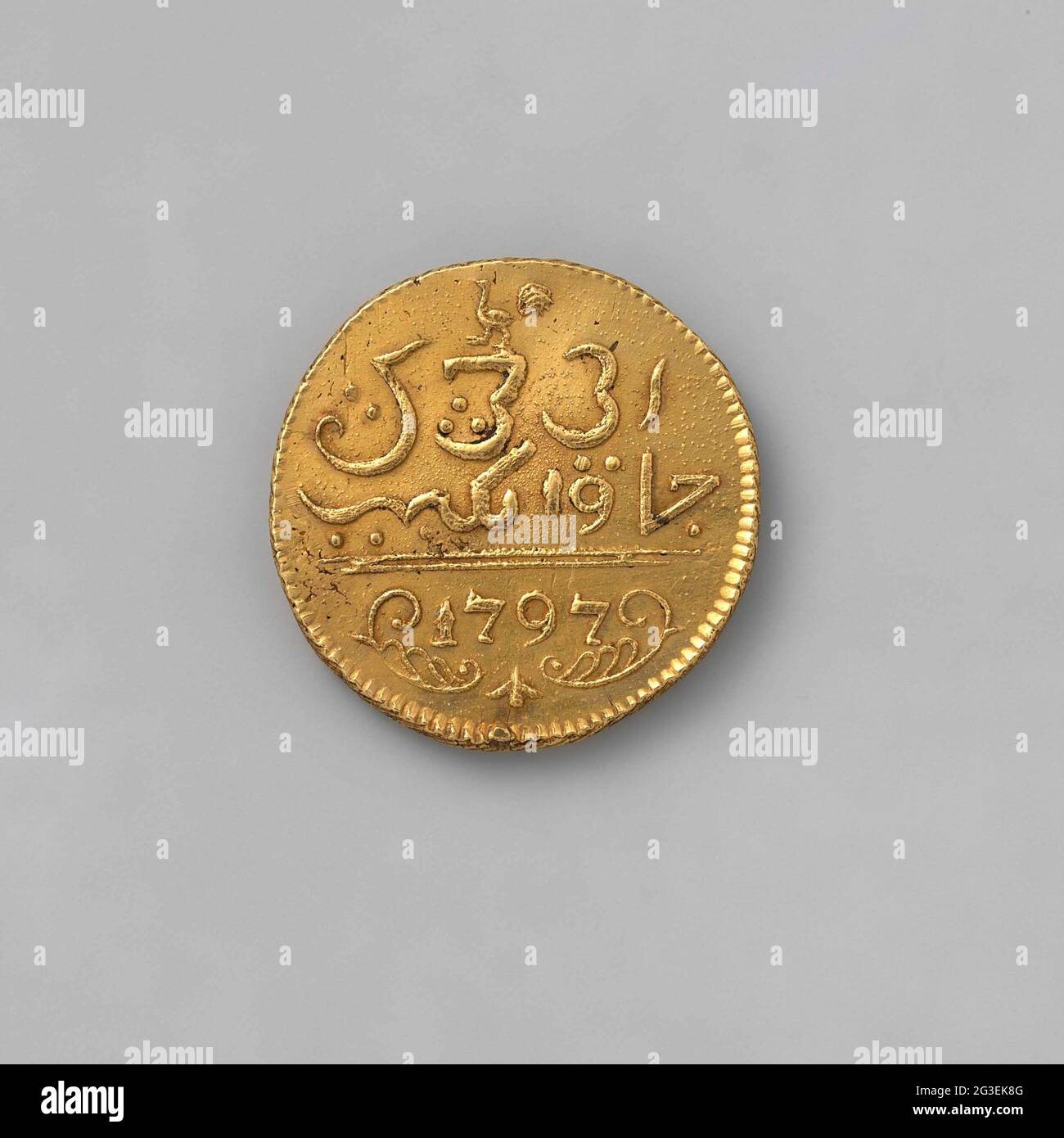 Golden Ropij from the VOC from Java, 1797; VOC, golden Javase Ropij ...