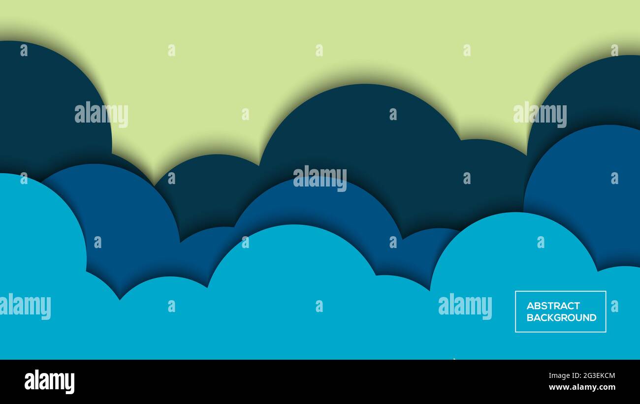 Pastel circle color wave abstract background vector illustration best ...