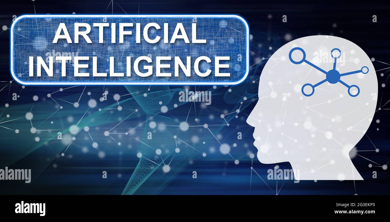 Illustration of an artificial intelligence concept Stock Photo - Alamy