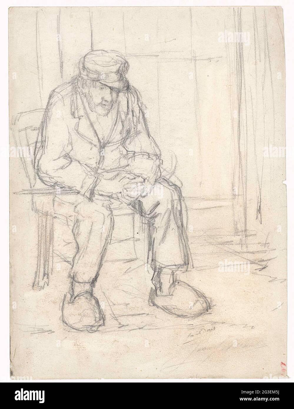 Old farmer life Cut Out Stock Images & Pictures - Alamy