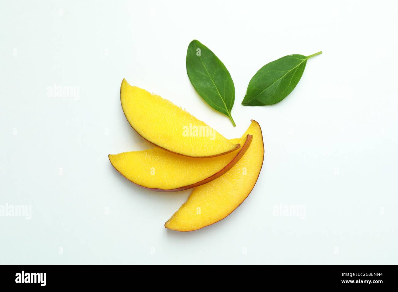 Juicy mango slices on hi-res stock photography and images - Alamy