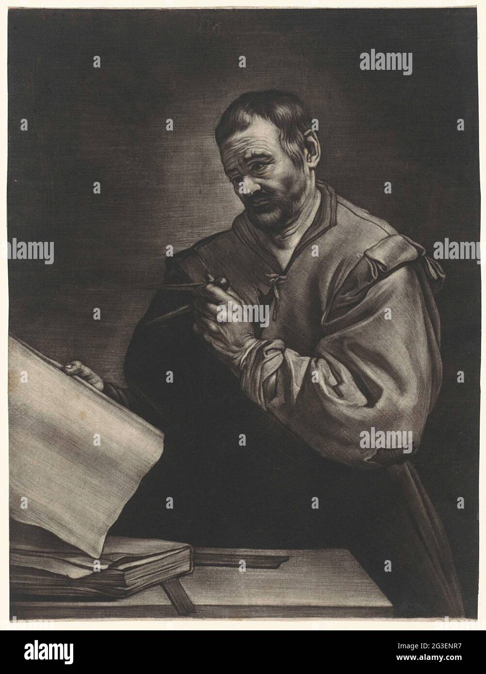 Heraclitus with a passer; Philosophers to Spanish examples Stock Photo ...