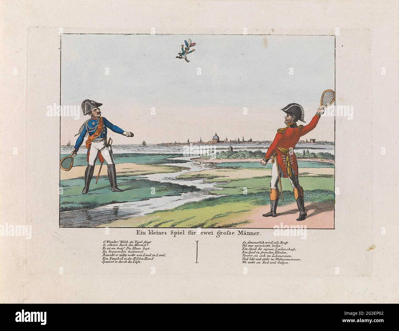 Napoleon wellington cartoon hi-res stock photography and images - Alamy