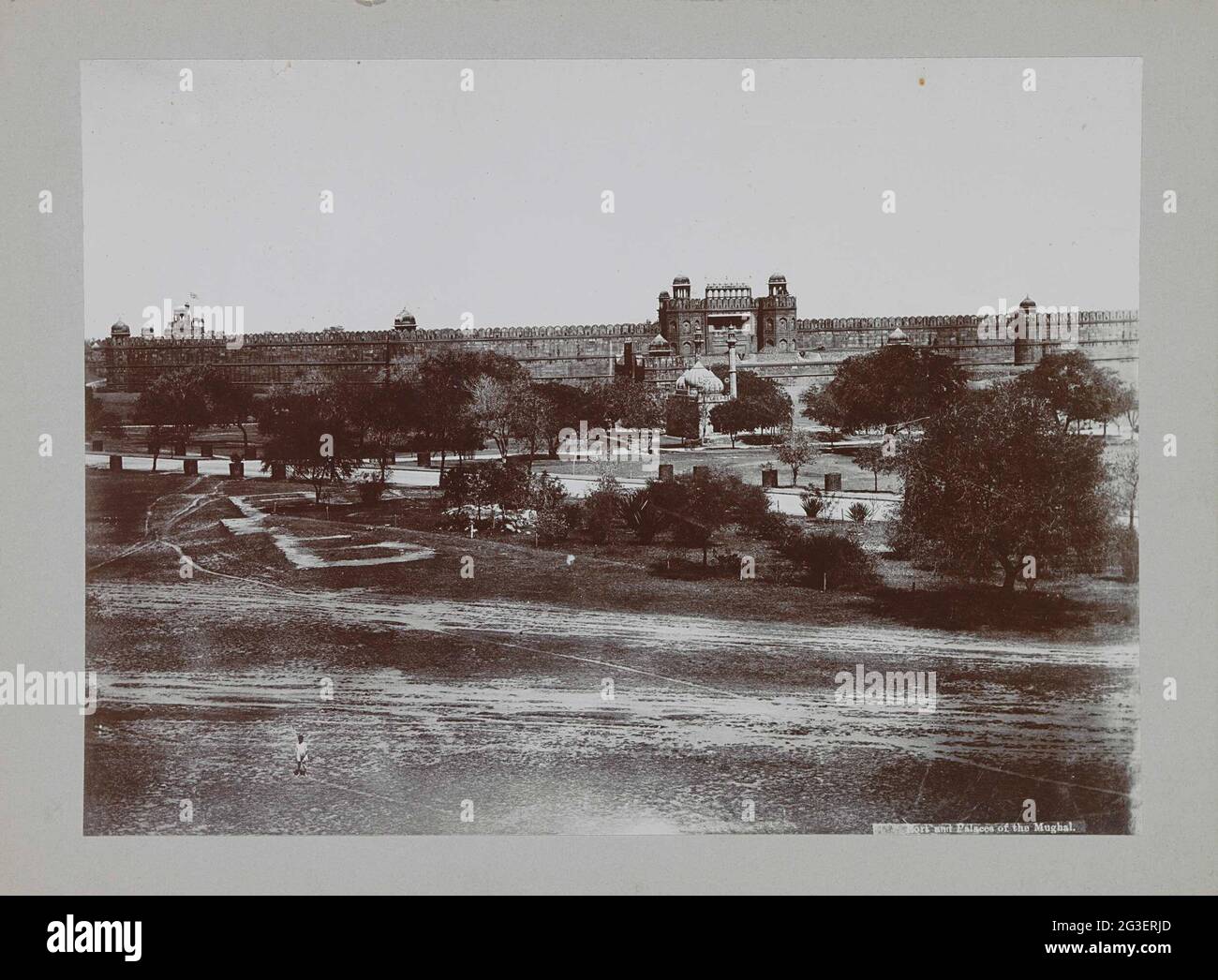 Fort van Agra; Fort and Palaces of the Mughal Stock Photo - Alamy