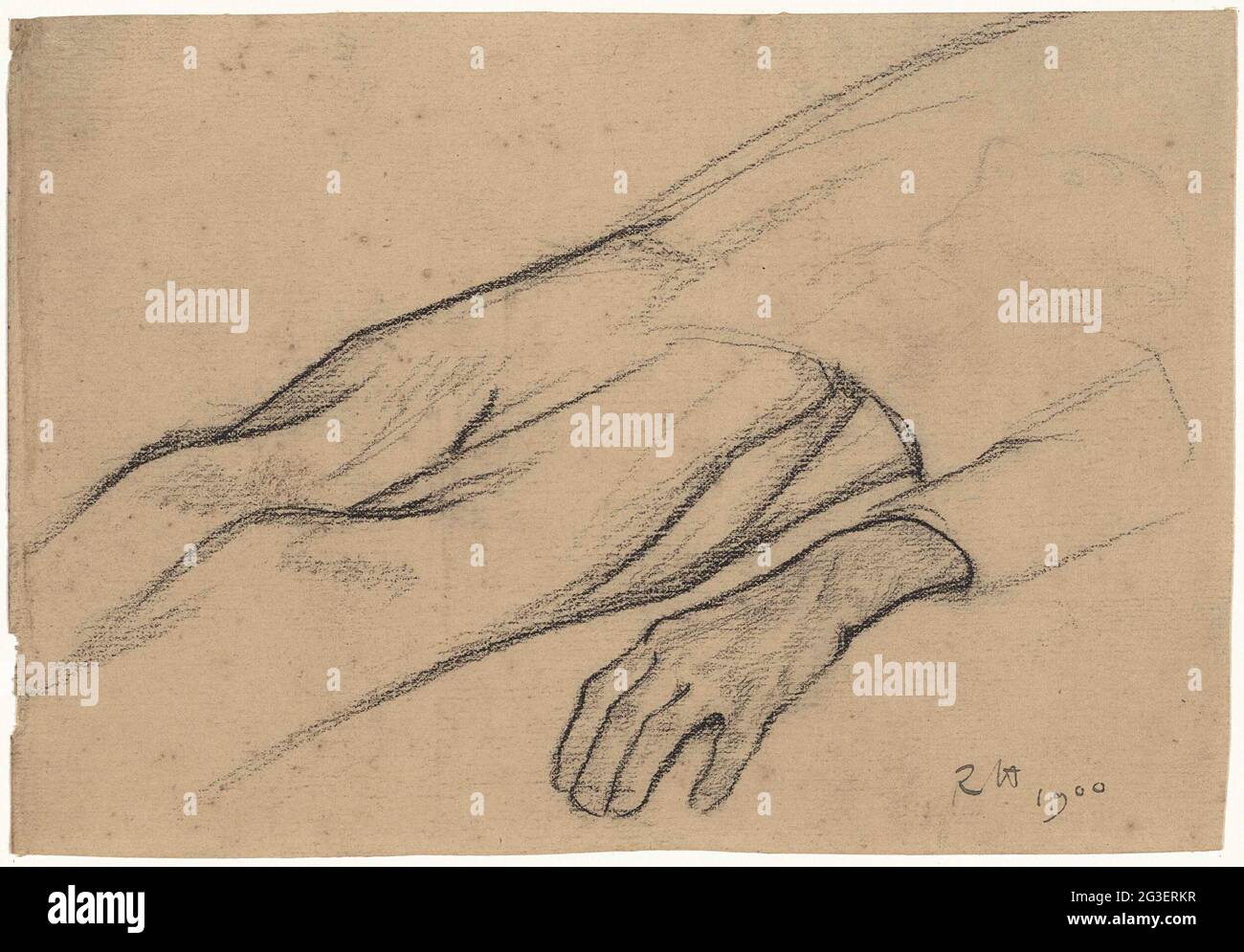 Lower body of a horizontal man Stock Photo - Alamy