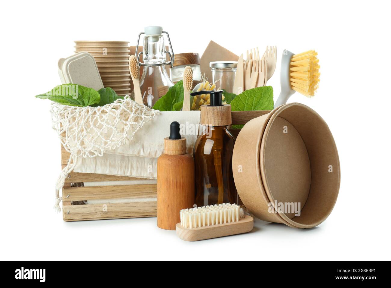 Zero waste bag bottle Cut Out Stock Images & Pictures - Alamy