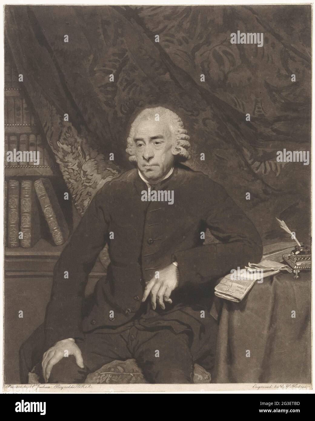 Portrait of Joshua Sharpe. The Joshua Sharpe lawyer is in front of a ...