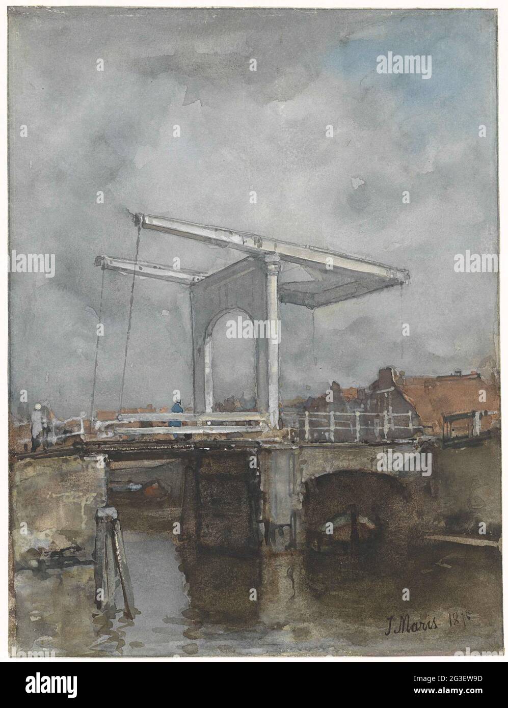 The Drawbridge. A drawbridge in a city Stock Photo - Alamy