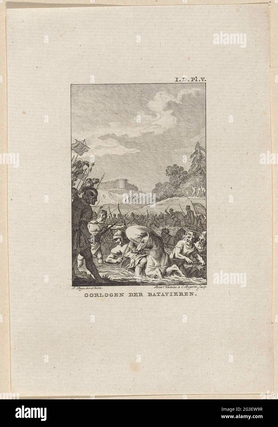 Wars of the Batavieren Stock Photo - Alamy