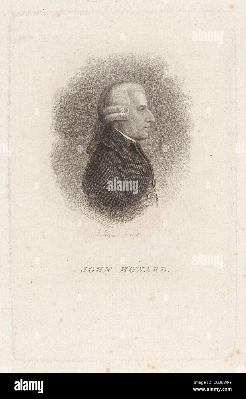 Portrait of the poet John Howard Stock Photo - Alamy