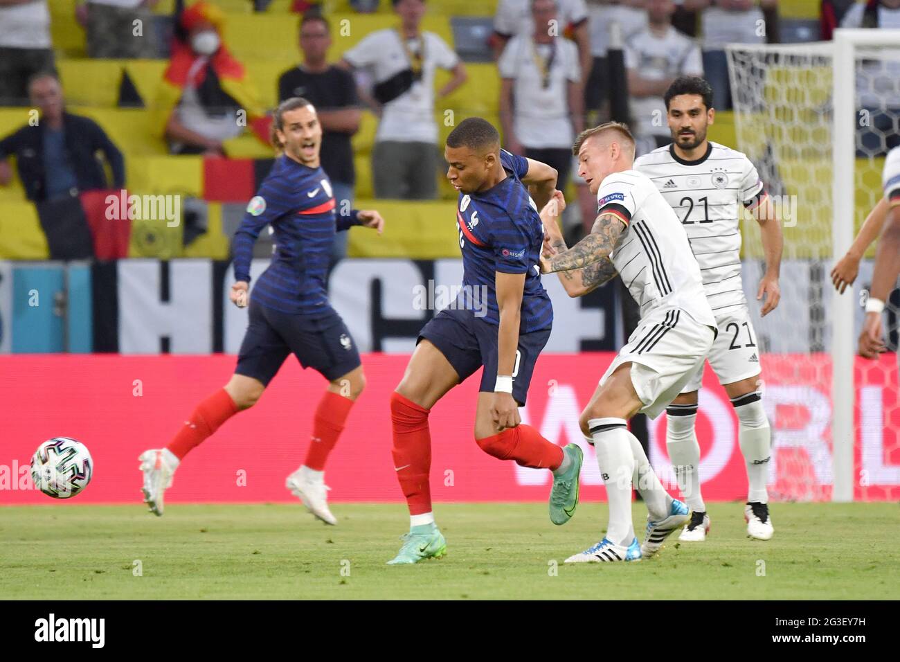 Kylian mbappe france national team 2021 hi-res stock photography and ...