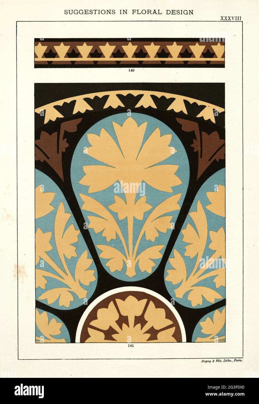 Victorian wallpaper patterns hi-res stock photography and images - Alamy