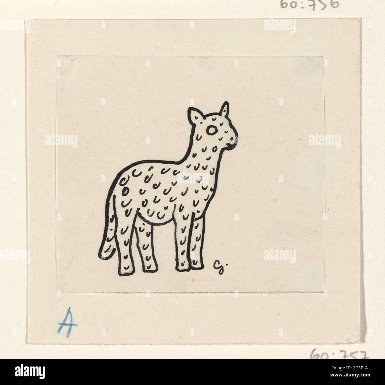 A feline. Design for a print Stock Photo - Alamy