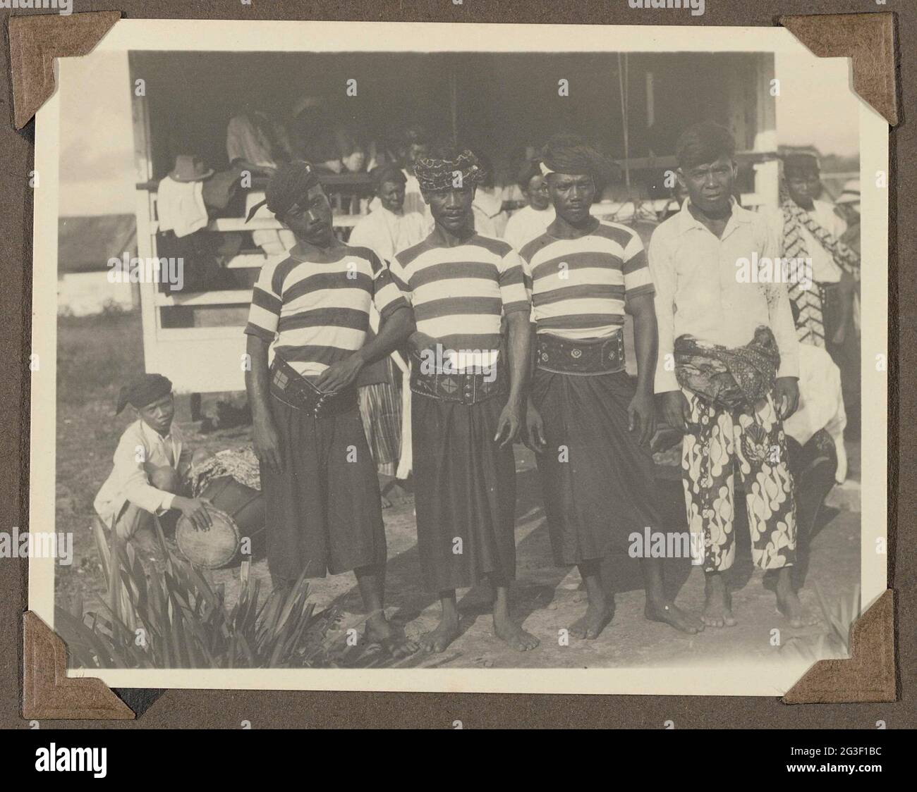 Group of Javanese men in Suriname. Group of Javanese men in Suriname ...