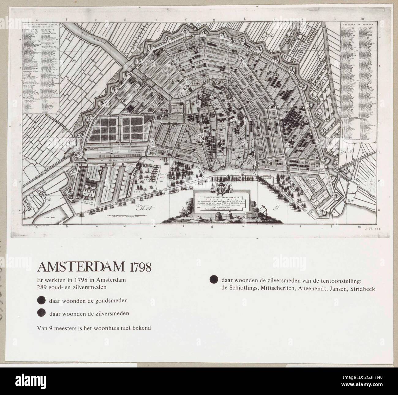Information board map amsterdam hi-res stock photography and images - Alamy
