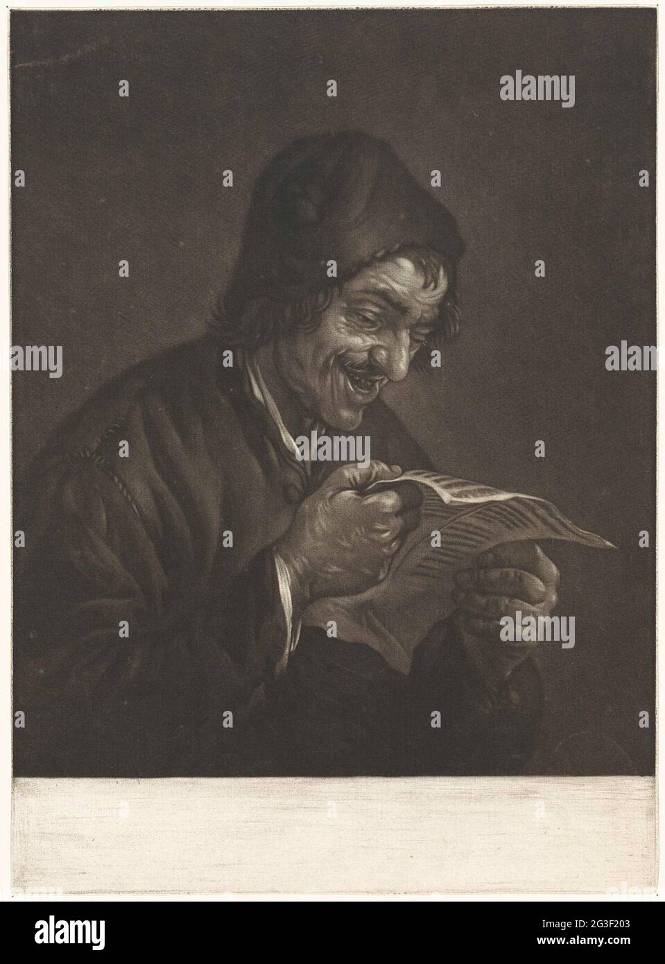 Reading man Stock Photo - Alamy