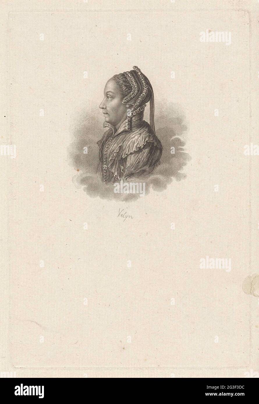 Portrait of Margaretha Coppier. Portrait of Margaretha Coppier, named ...