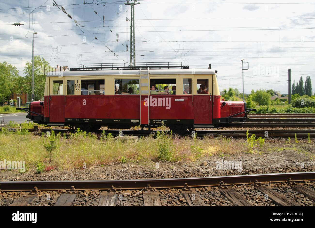 Wismar Railbus - T 141 Stock Photo - Alamy