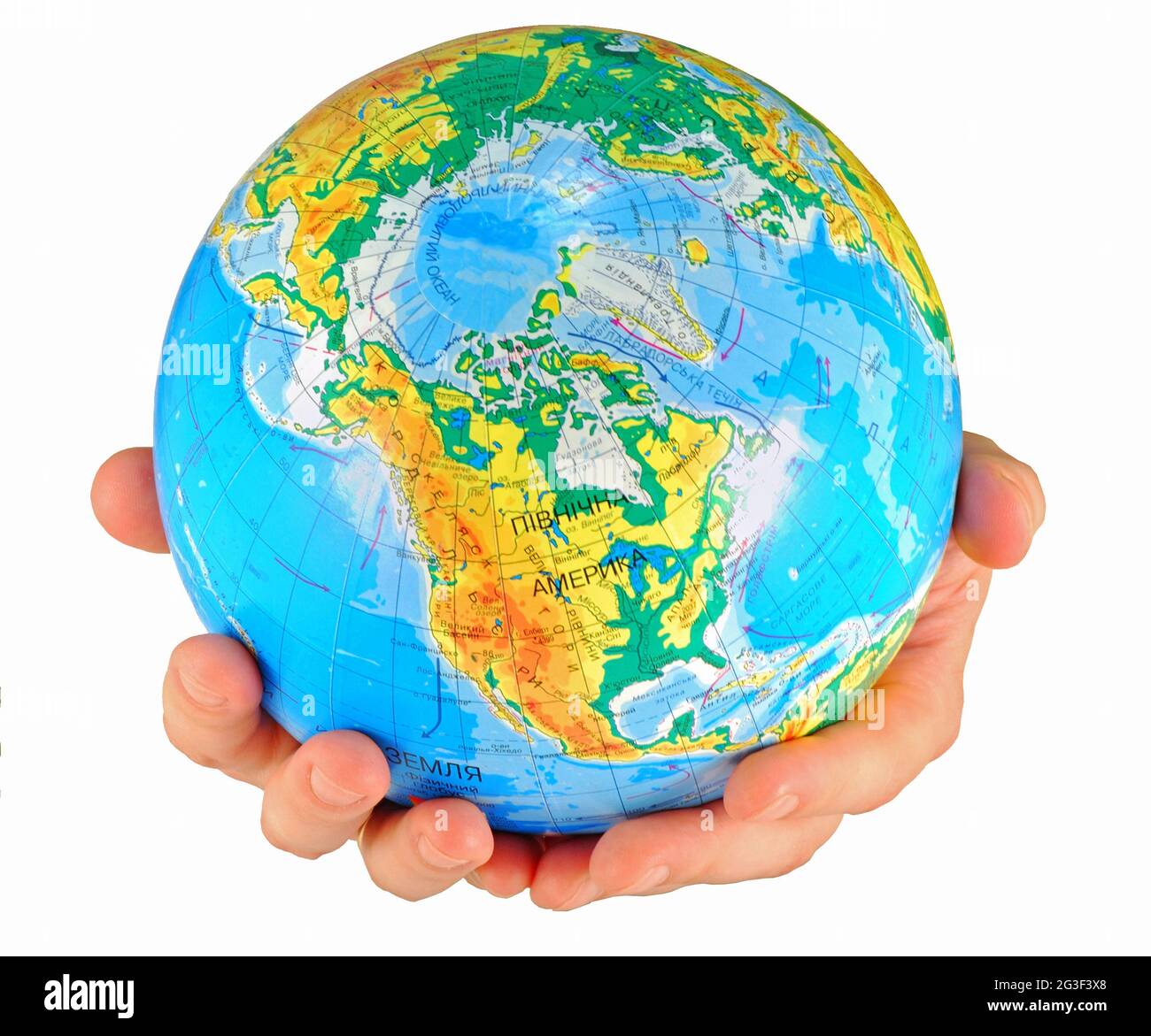 India map in globe Cut Out Stock Images & Pictures - Alamy