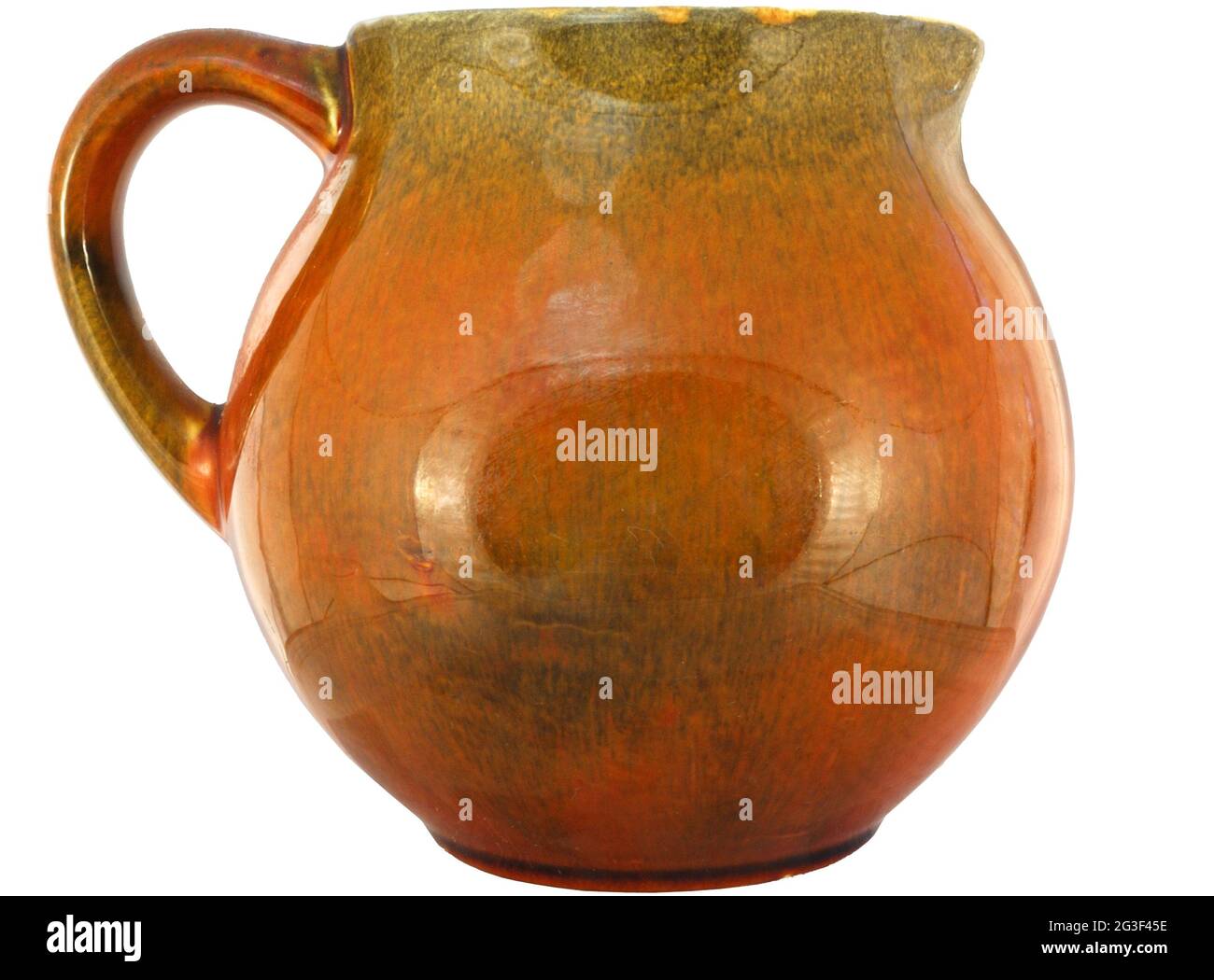 Red clay flower pot Cut Out Stock Images & Pictures - Alamy