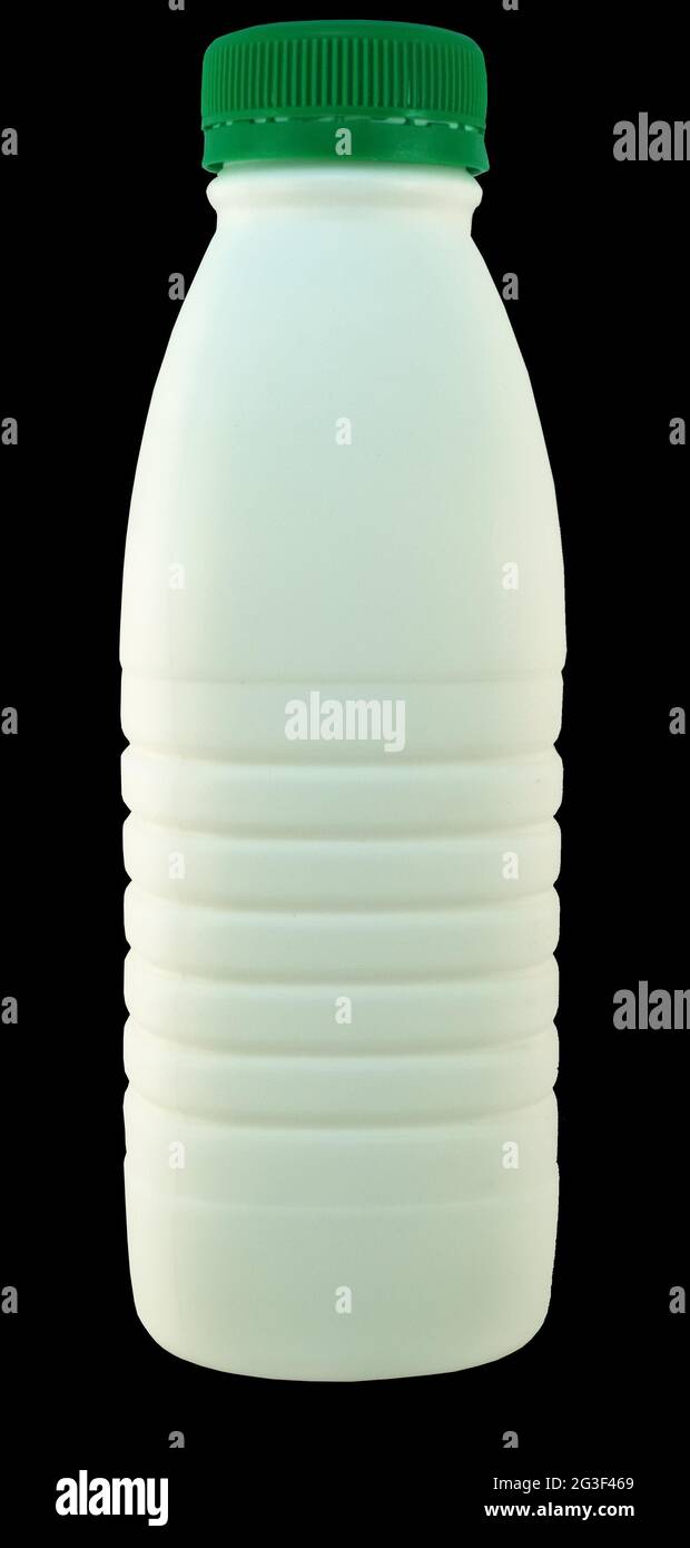 White plastic bottle Stock Photo - Alamy