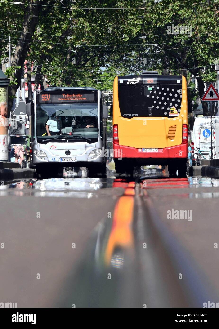 Rail replacement buses hi-res stock photography and images - Alamy