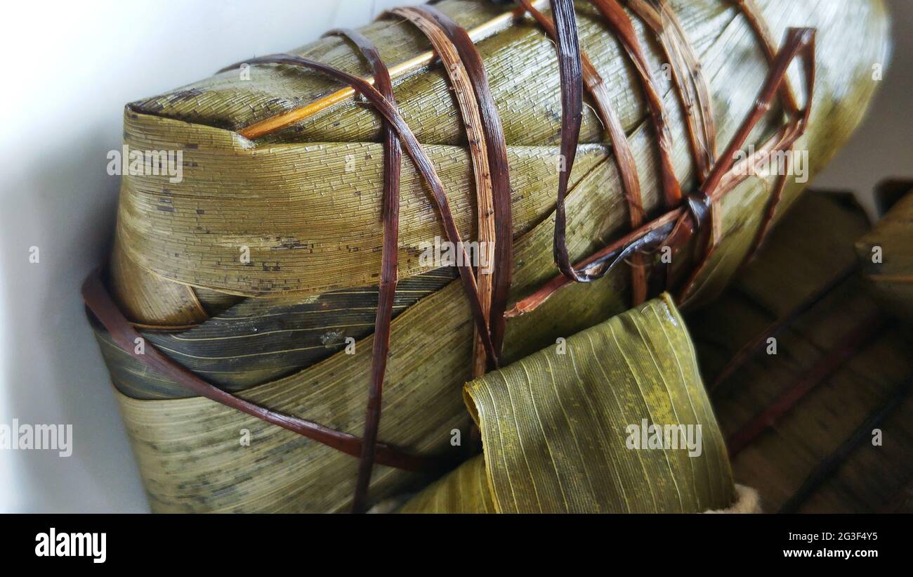 Traditional Chinese food zongzi Stock Photo - Alamy