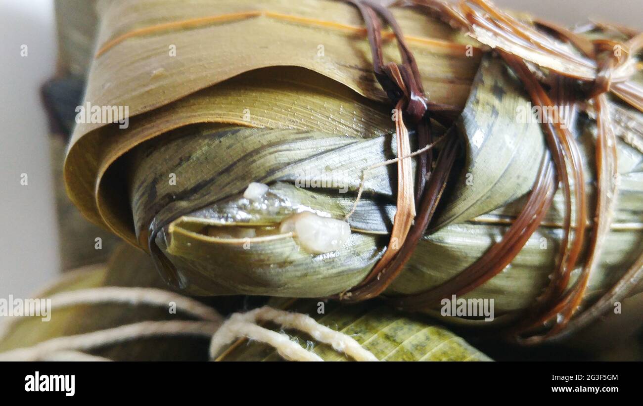 Traditional Chinese food zongzi Stock Photo - Alamy