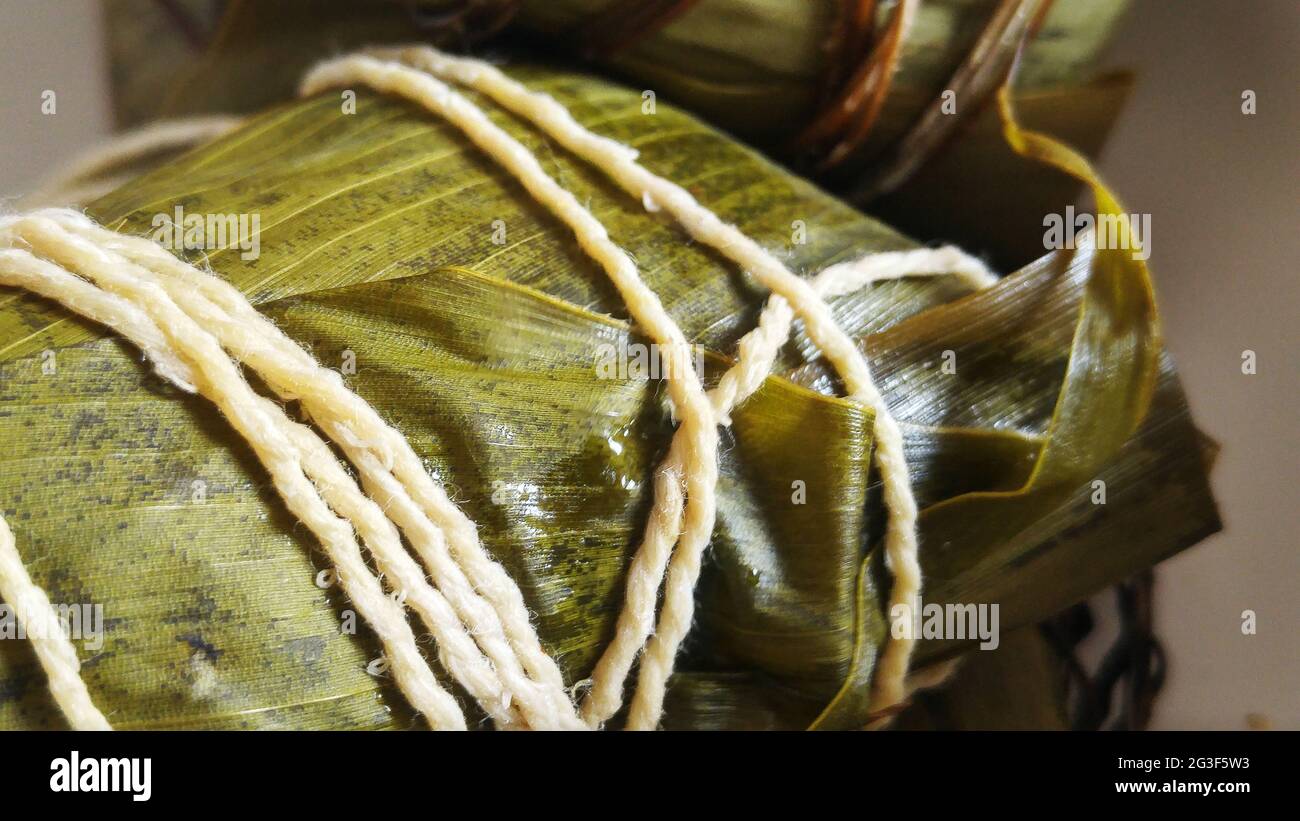 Traditional Chinese food zongzi Stock Photo - Alamy
