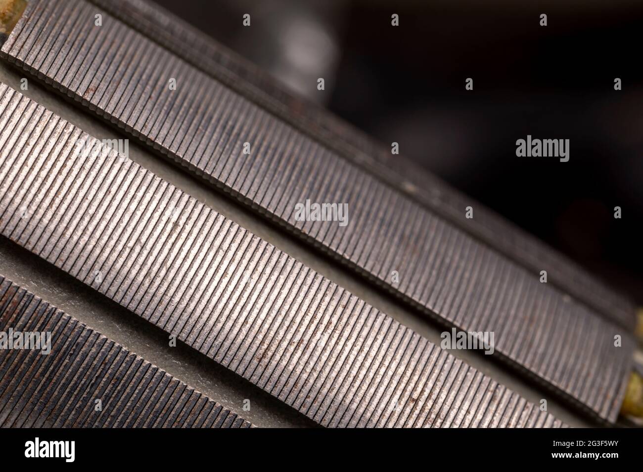 Rotor of an electric motor close up. Copper motor windings Stock Photo ...