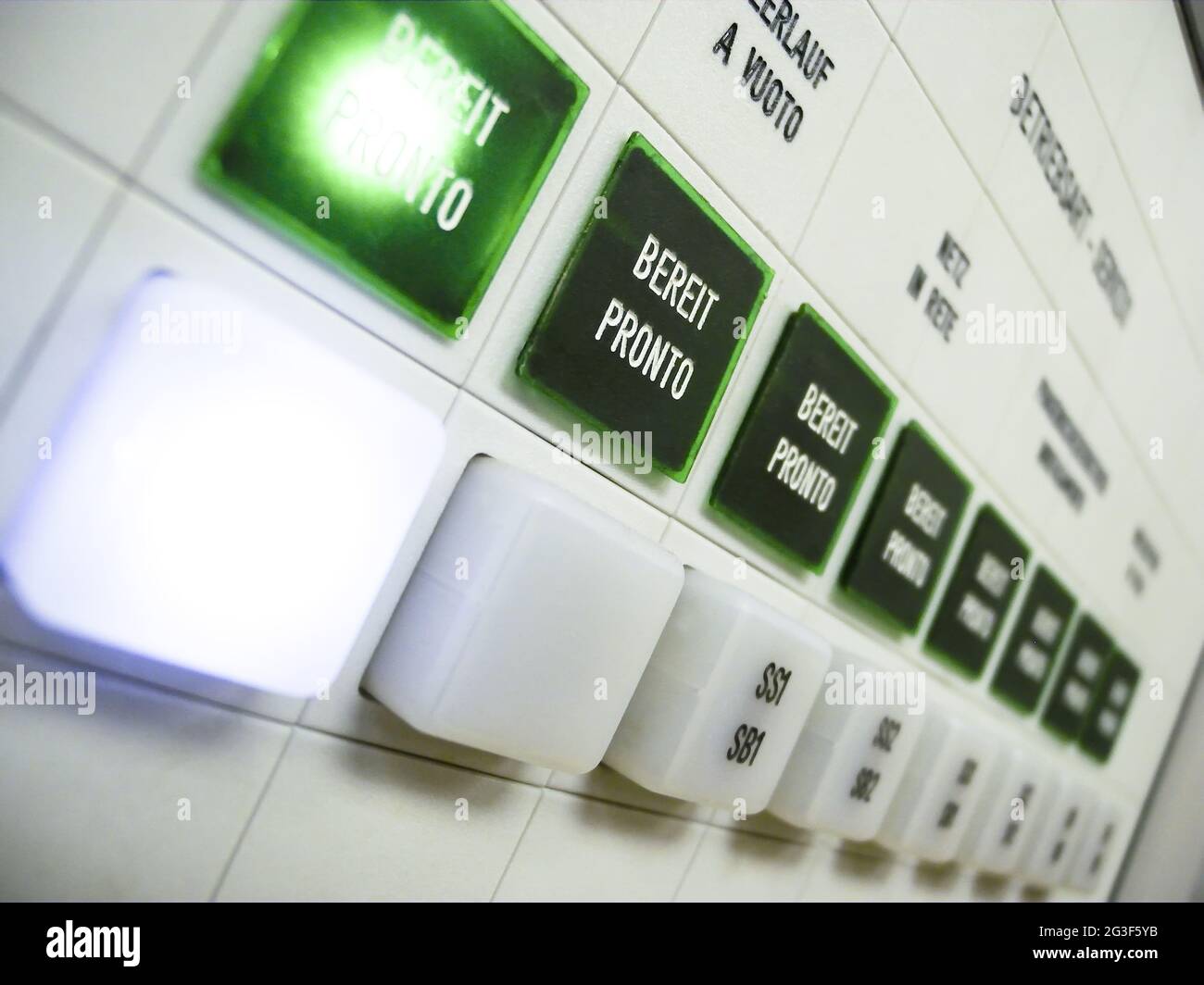 Control panel 01 Stock Photo - Alamy