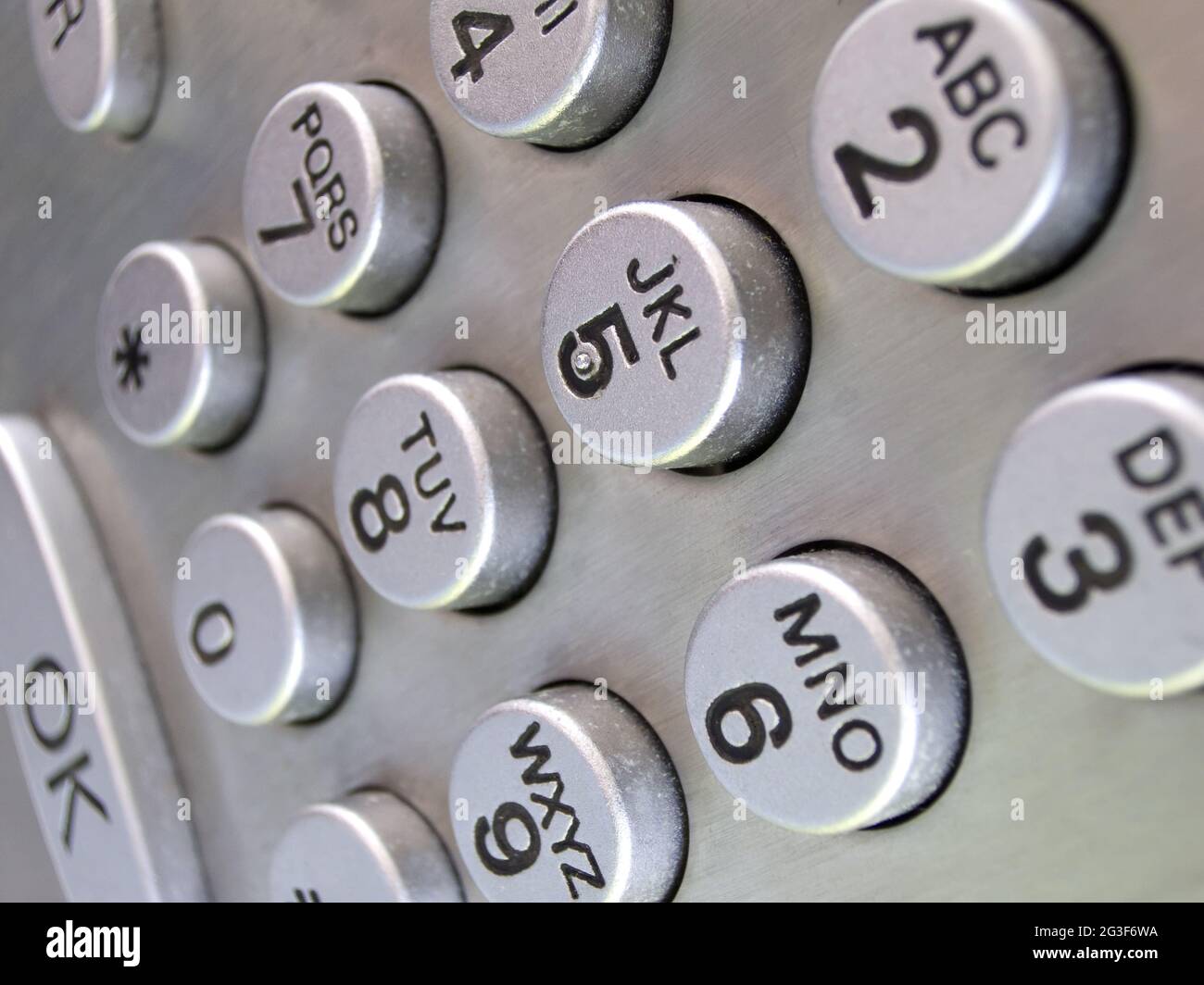 Telephone keypad 03 Stock Photo - Alamy