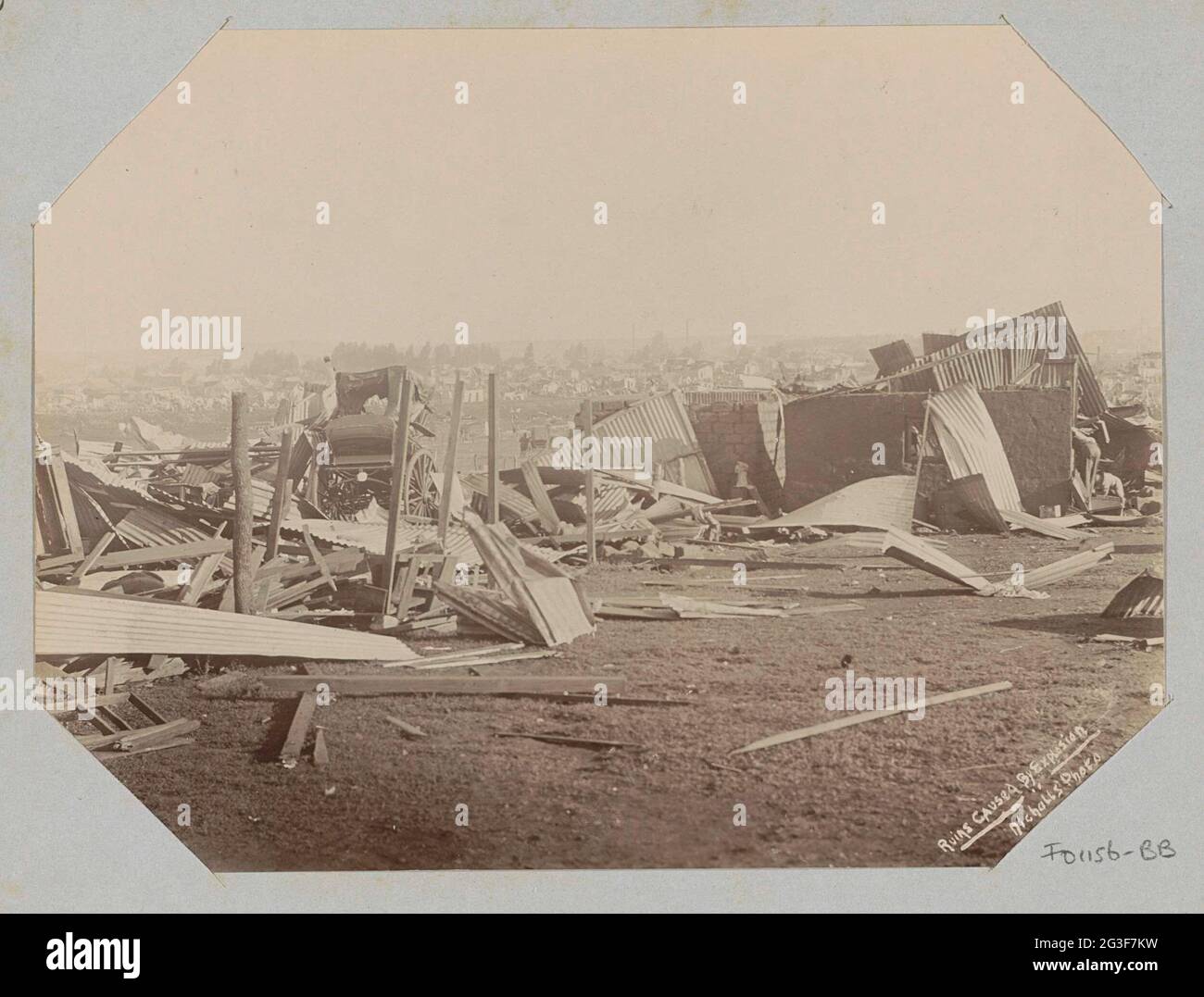 Ruins caused by explosion Stock Photo - Alamy