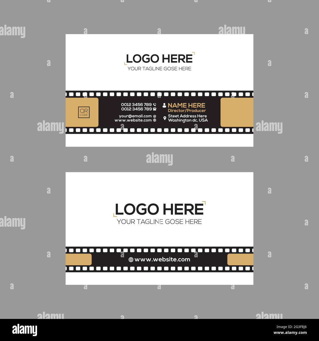 Artist information card Stock Vector Images - Alamy