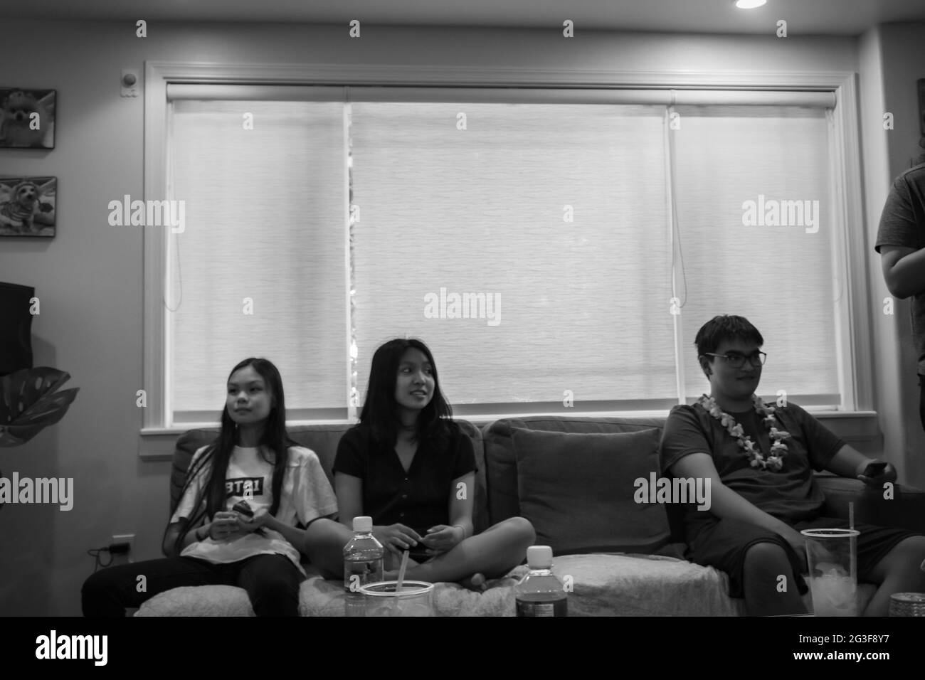 Friends being Friends Stock Photo - Alamy