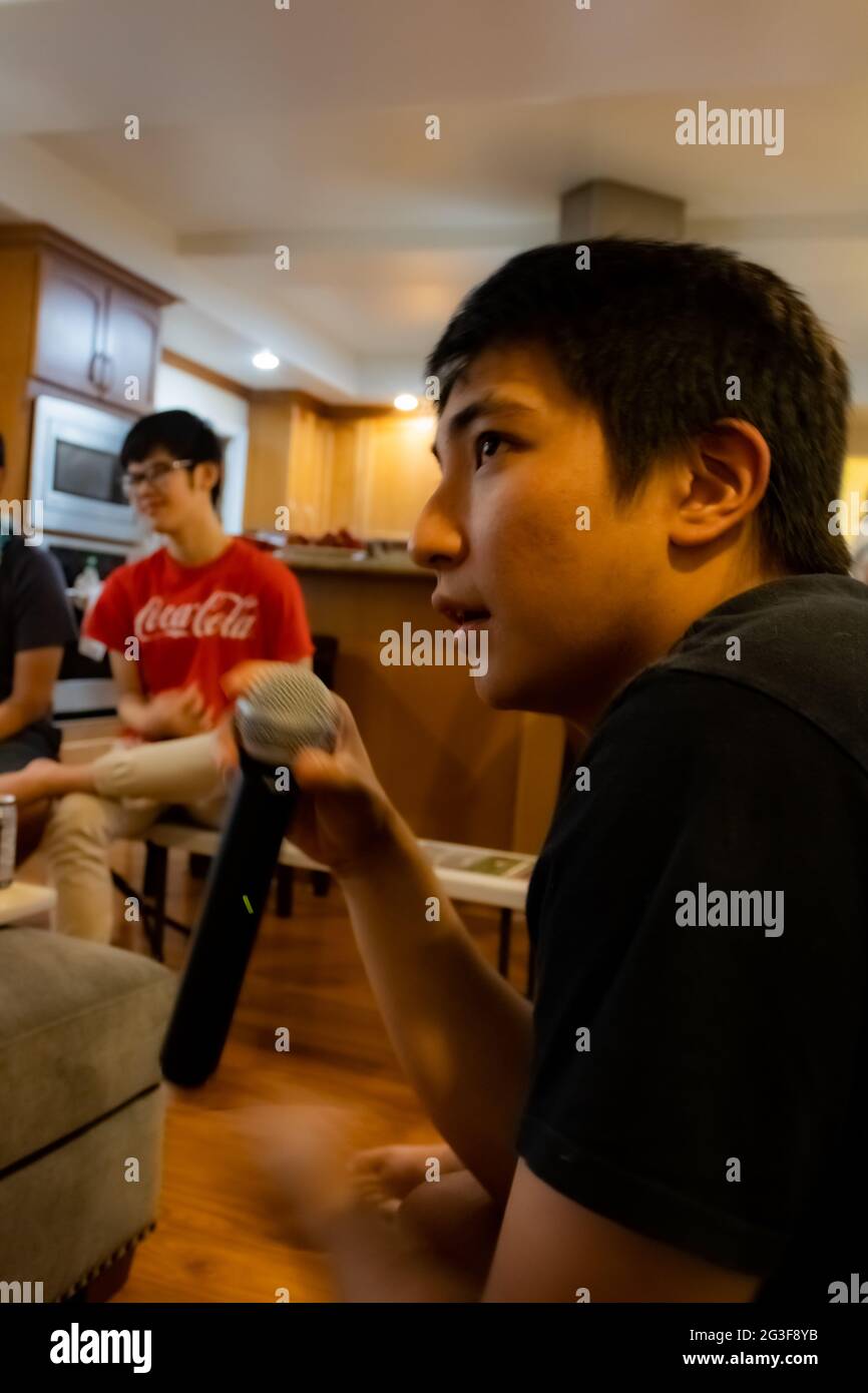 Friends being Friends Stock Photo - Alamy