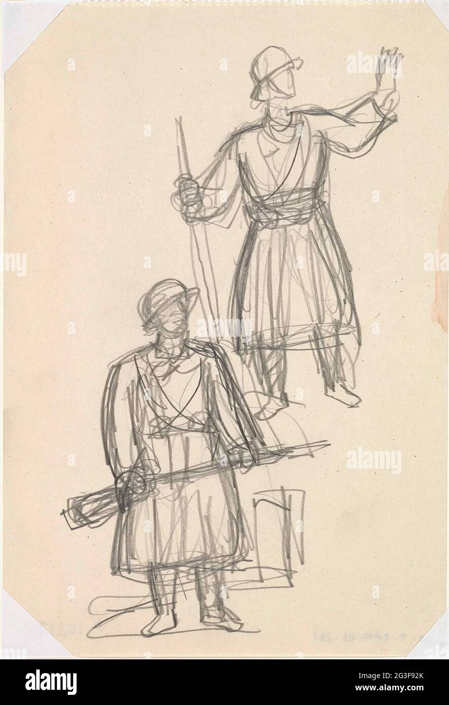 Untitled design sketch poster for propaganda art protection in the army ...