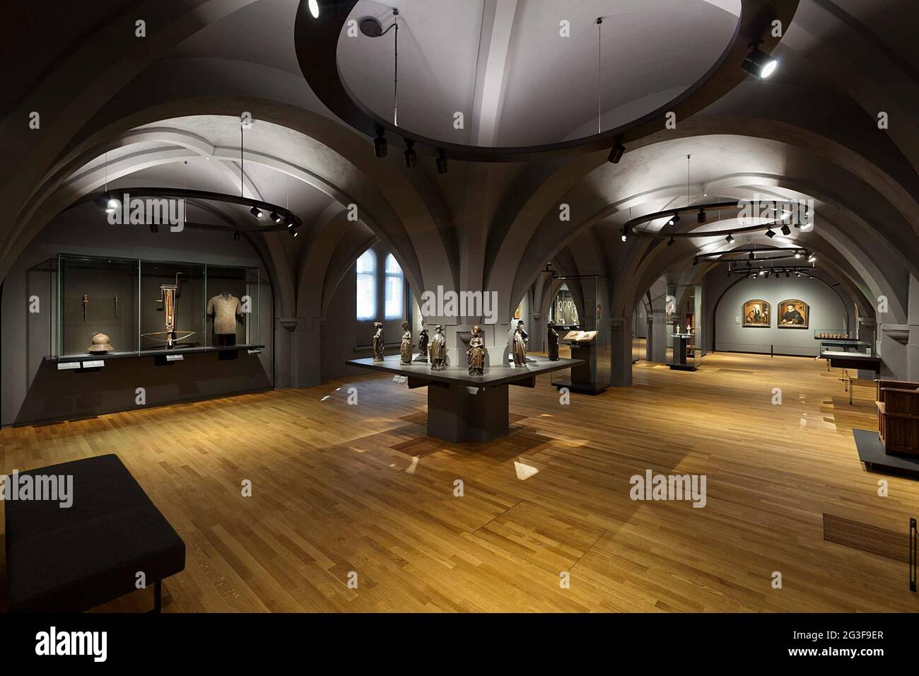 HG-0.4 Room Souterrain West Middle Ages 1100-1600; Interior halls after ...